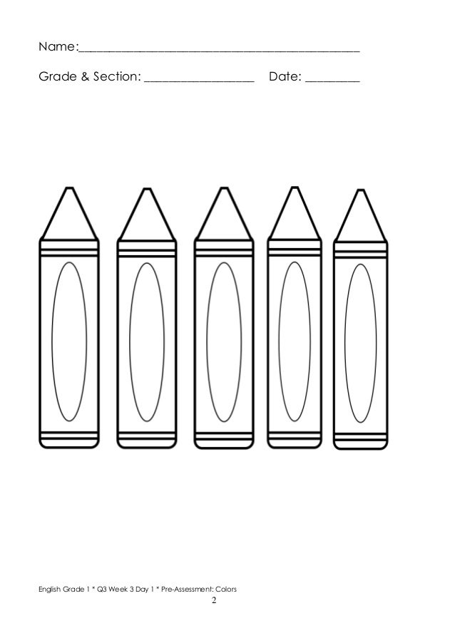 Grade 1 Ranks And Files Worksheet