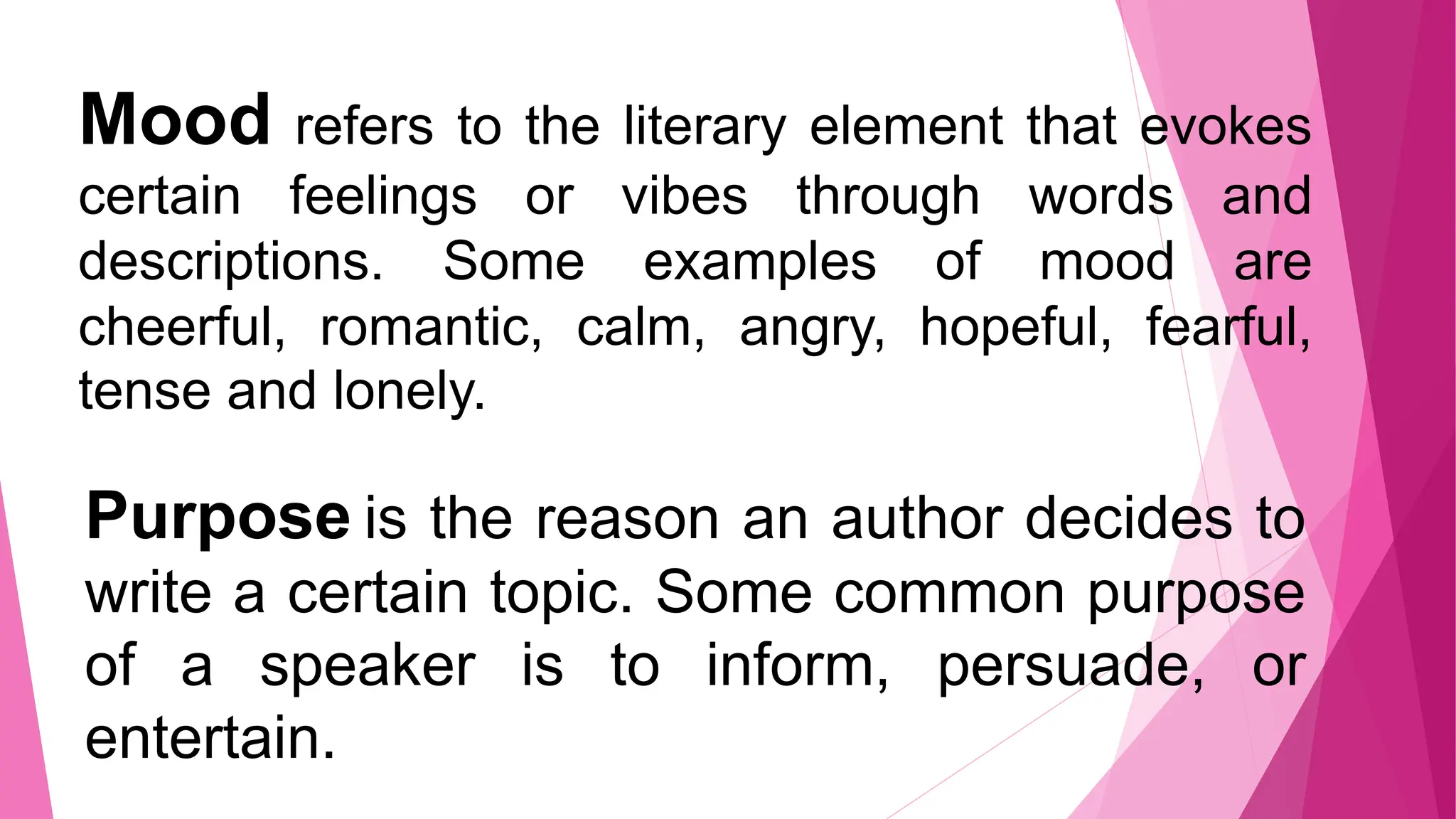 English 4 q3 week 7 day 3.pptx - Infer the speaker's tone, mood and ...