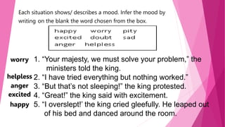 English 4 q3 week 7 day 3.pptx - Infer the speaker's tone, mood and ...