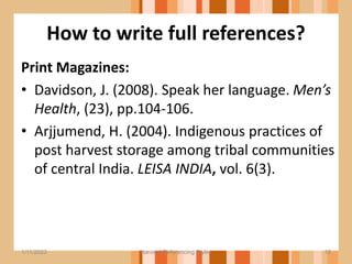 English Reference presentation.ppt