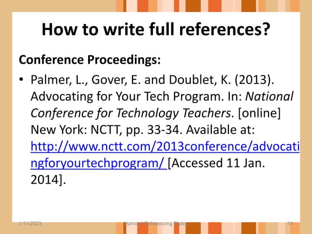 English Reference presentation.ppt