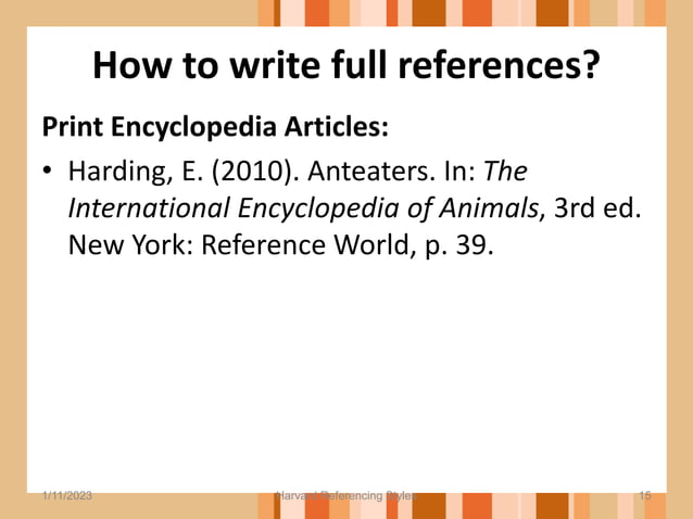 English Reference presentation.ppt