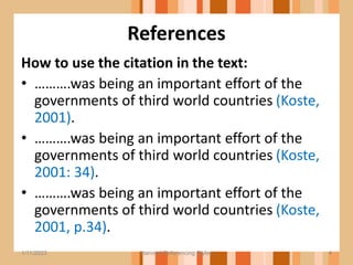 English Reference presentation.ppt