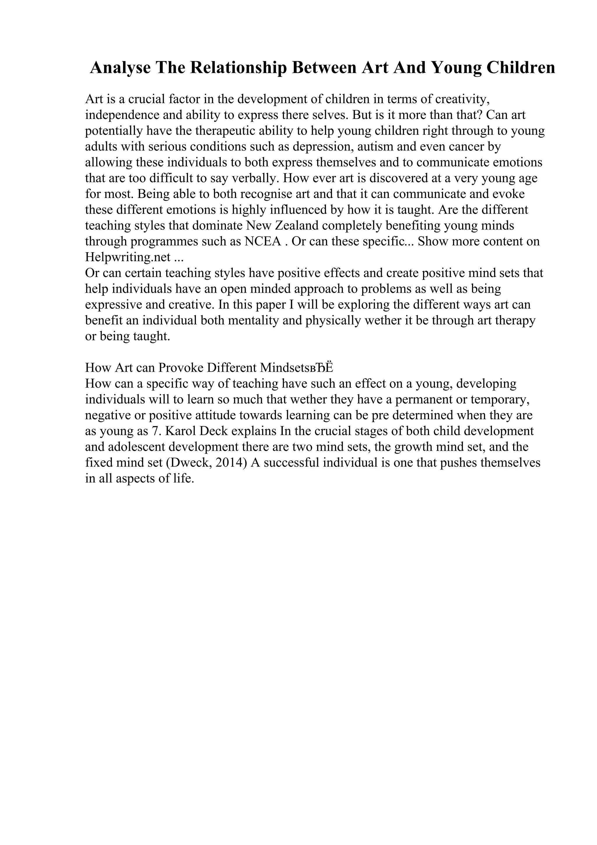 English Reflective Essay Example. Expository essay: Reflective essay ...