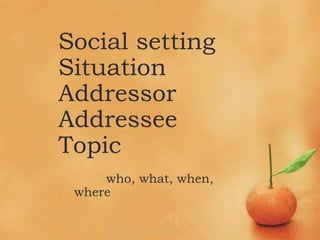 Types of Language Registers | PPTX