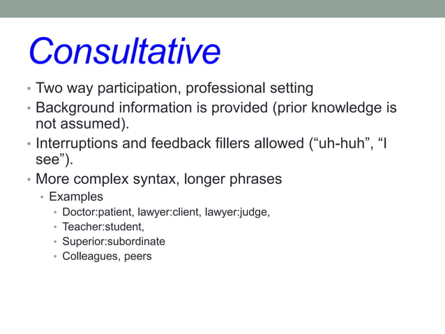 Types of Language Registers | PPT