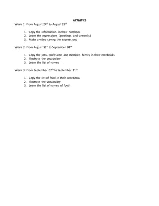 English reinforcement package | DOCX