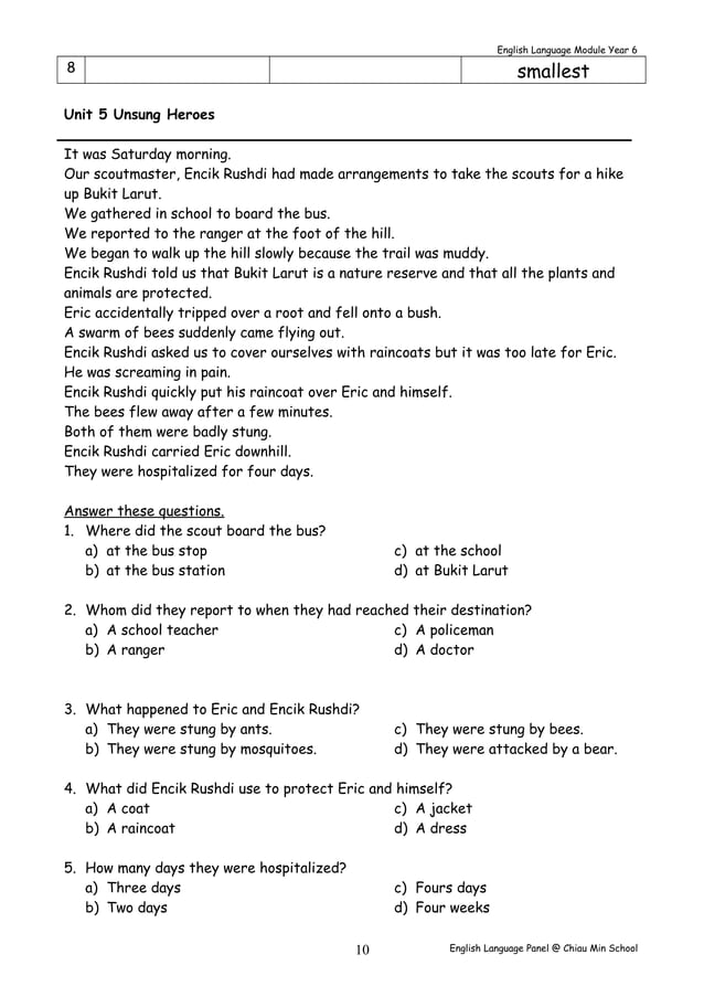 English remedial module | DOC