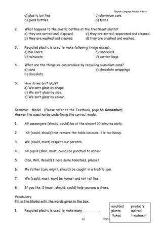 English remedial module | DOC