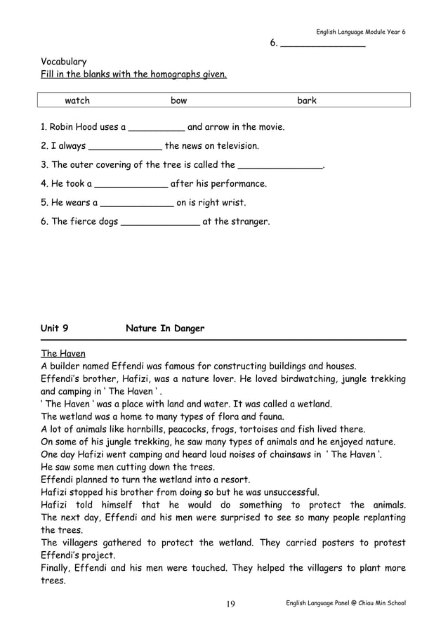 English remedial module | DOC