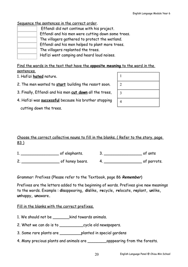 English remedial module | DOC