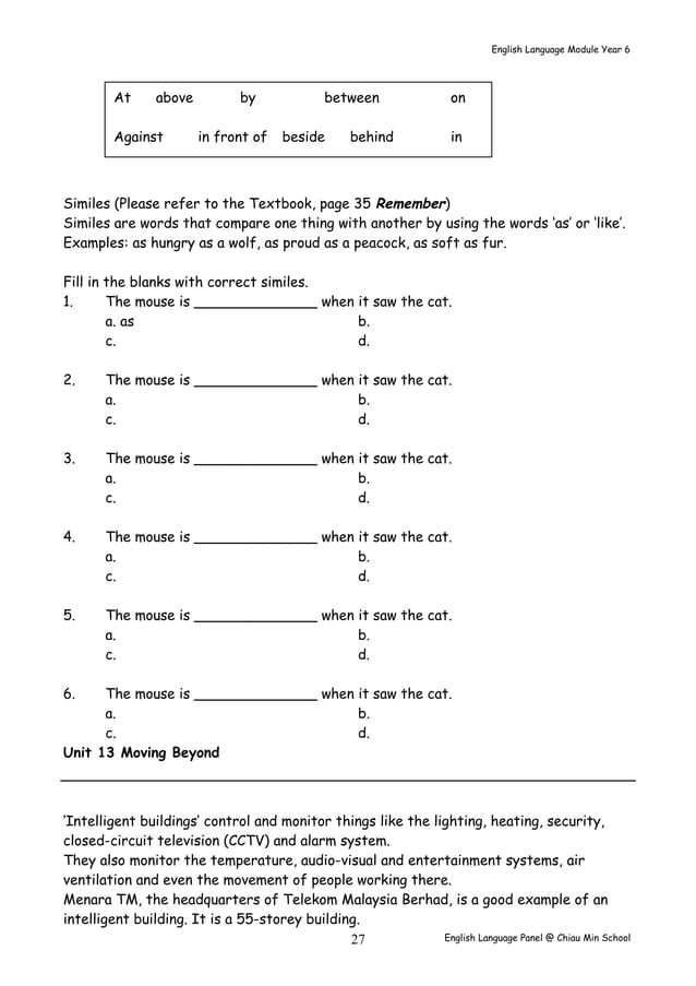 English remedial module | DOC