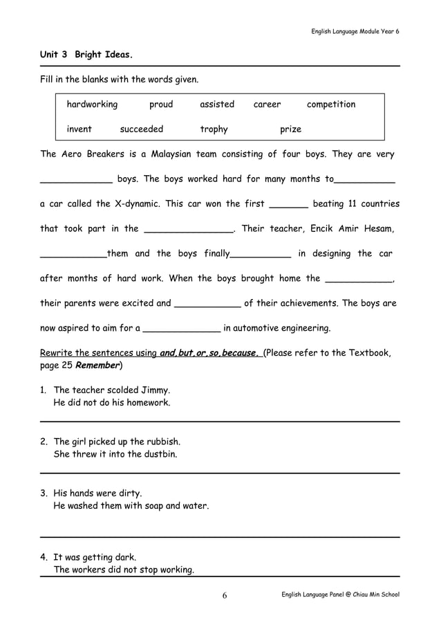 English remedial module | DOC