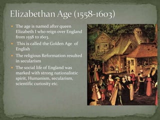 ENGLISH RENAISSANCE-1.pdf for FYUGP 1st semester | PDF