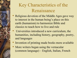 English Renaissance | PPT