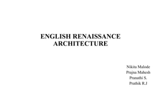 English Renaissance | PPT