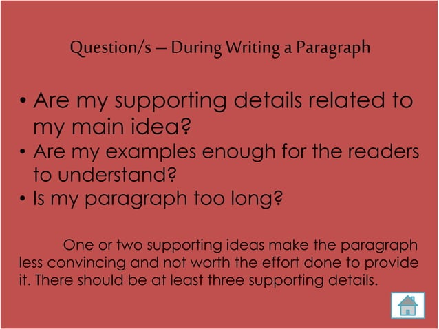 Steps in Writing a Paragraph | PPTX