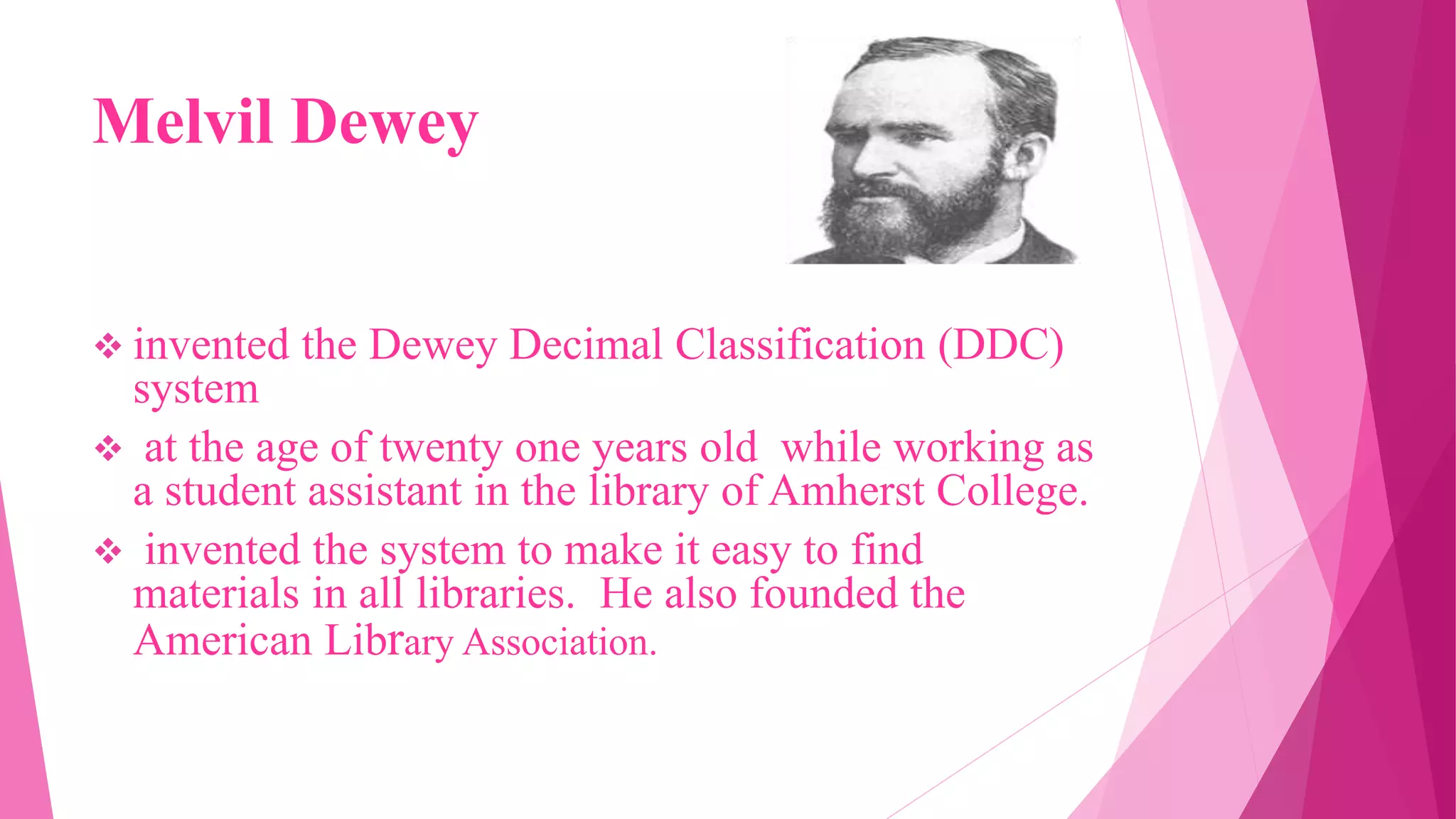 Dewey decimal system | PPTX
