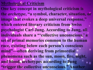 Critical Approach to Literature | PPTX