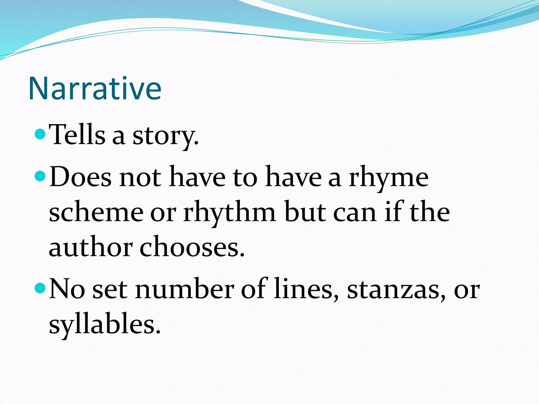 English report prose and poetry | PPTX