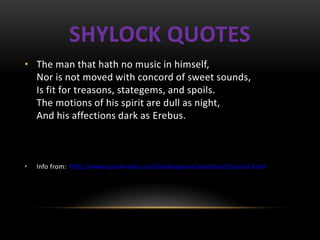 Shylock | PPTX