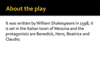 Benedick- English research assignment | PPTX