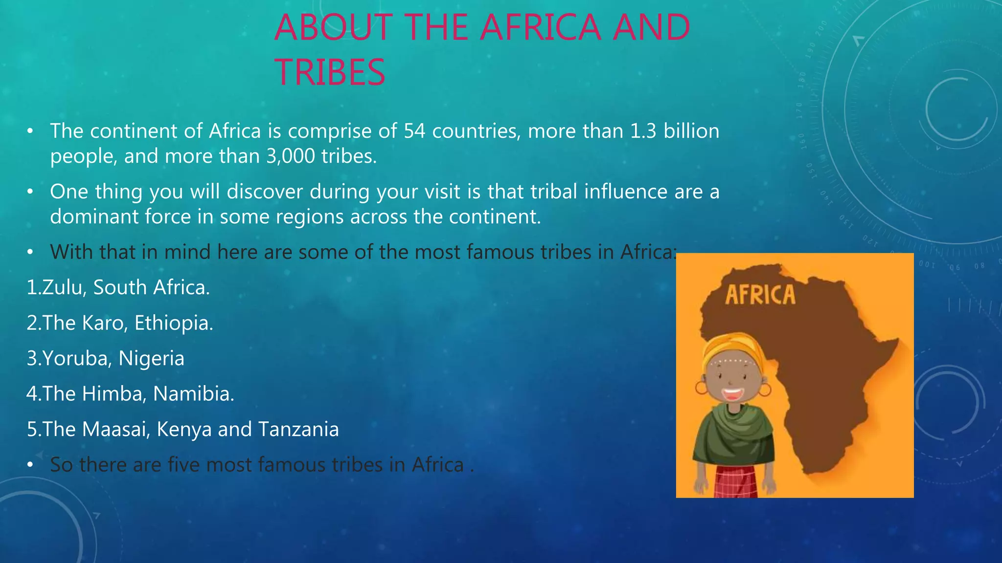 tribes of africa | PPTX