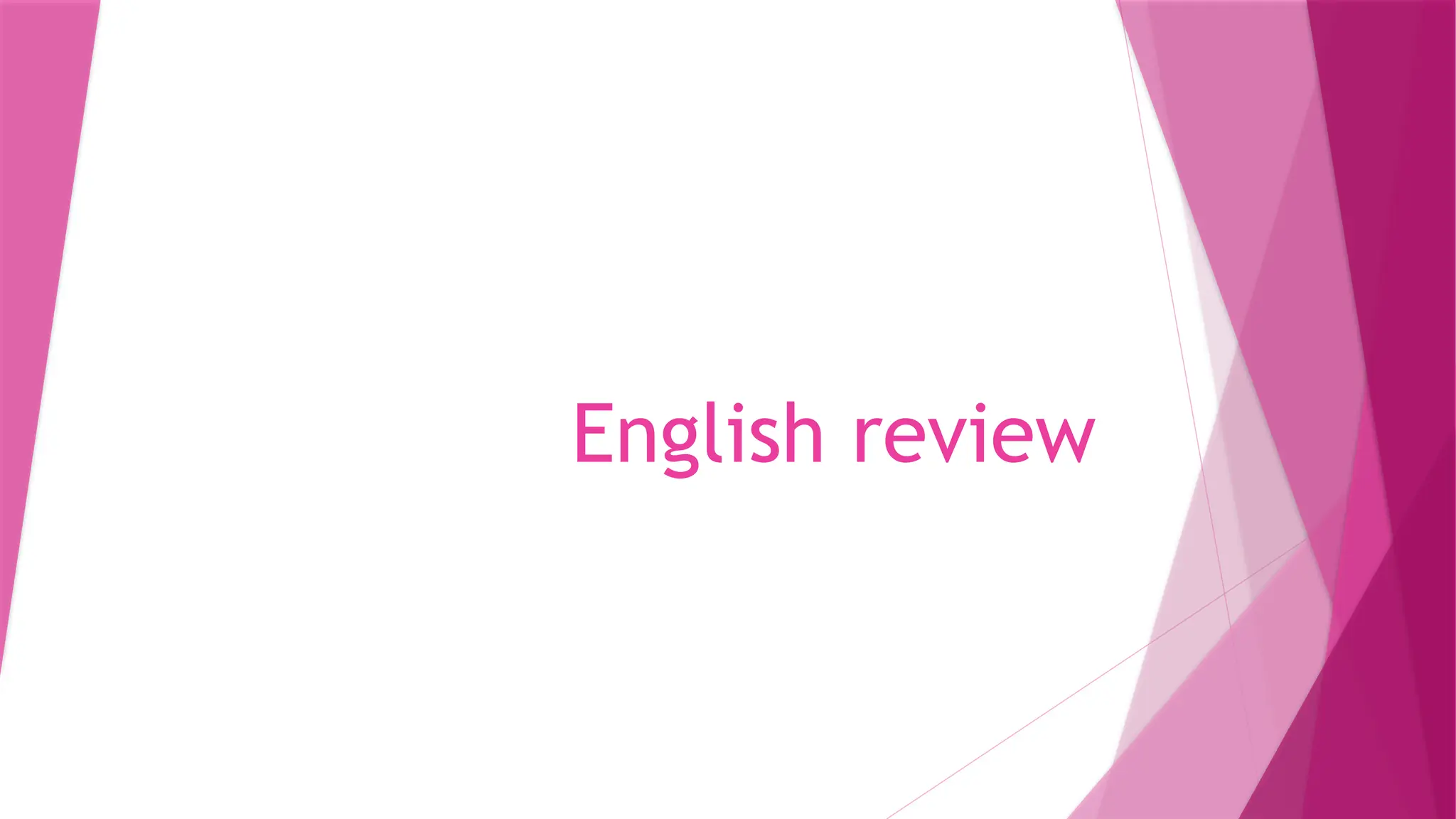 English review Present Perfect tense.pptx