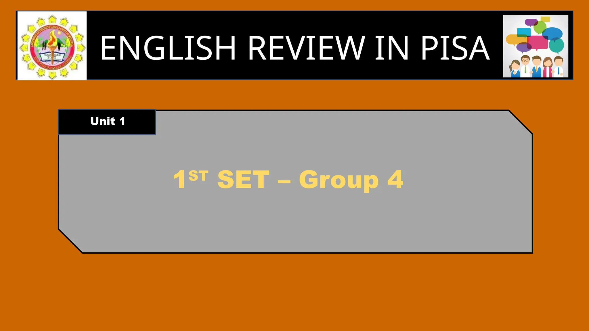 ENGLISH REVIEWER IN PISA ALL LEVELS 2024-2025 | PPTX