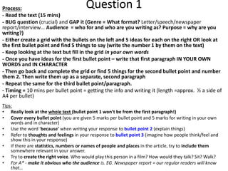 English revision day ppt | PPTX | Screenwriting | Content Production