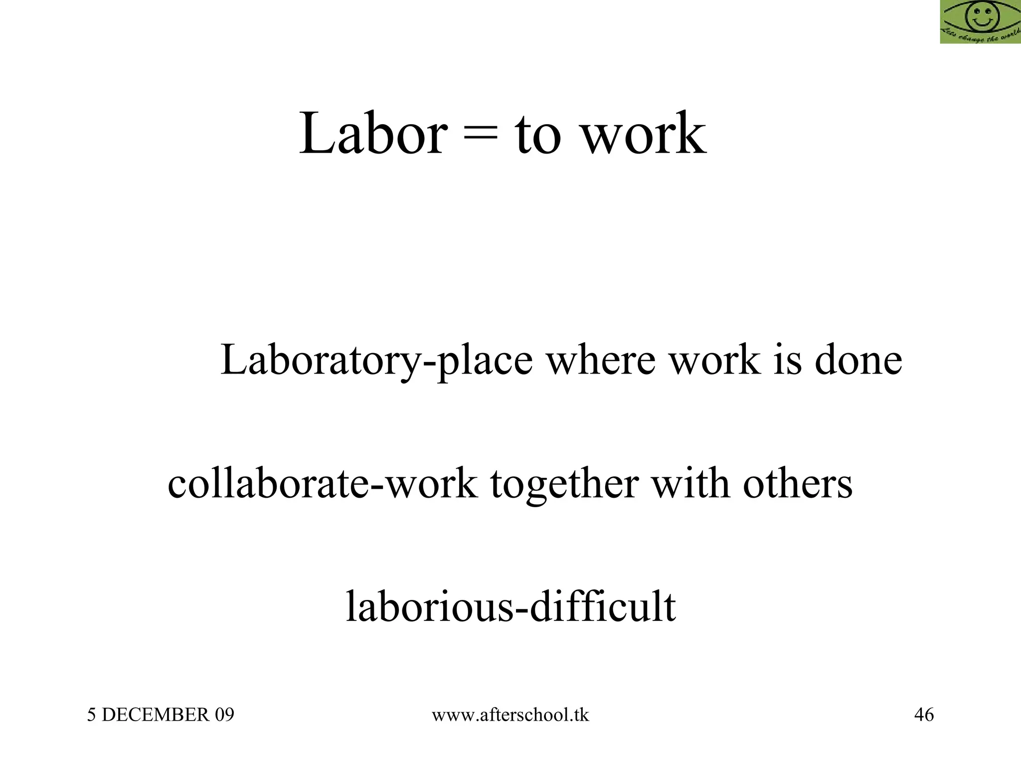 English Roots And Their Meanings For Better Word Power | ODP