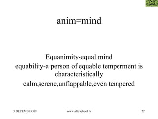 English Roots And Their Meanings For Better Word Power | ODP