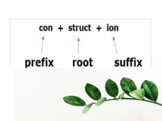 English root words | PPTX