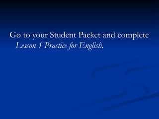 English rules lesson 1-3English rules lesson 1-3 | PPTX