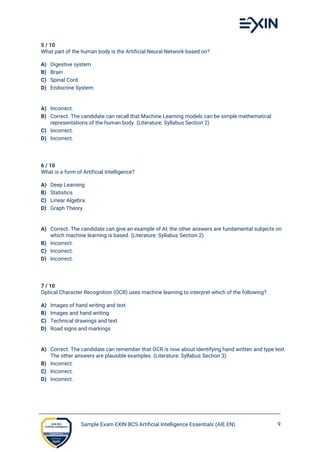 English sample exam_aie_201905 | PDF | Educational Assessment | Education