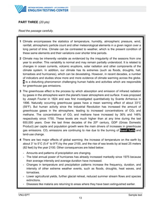 English sample test and key official version | PDF