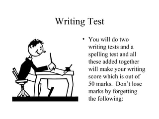 English sats writingtest | PPT