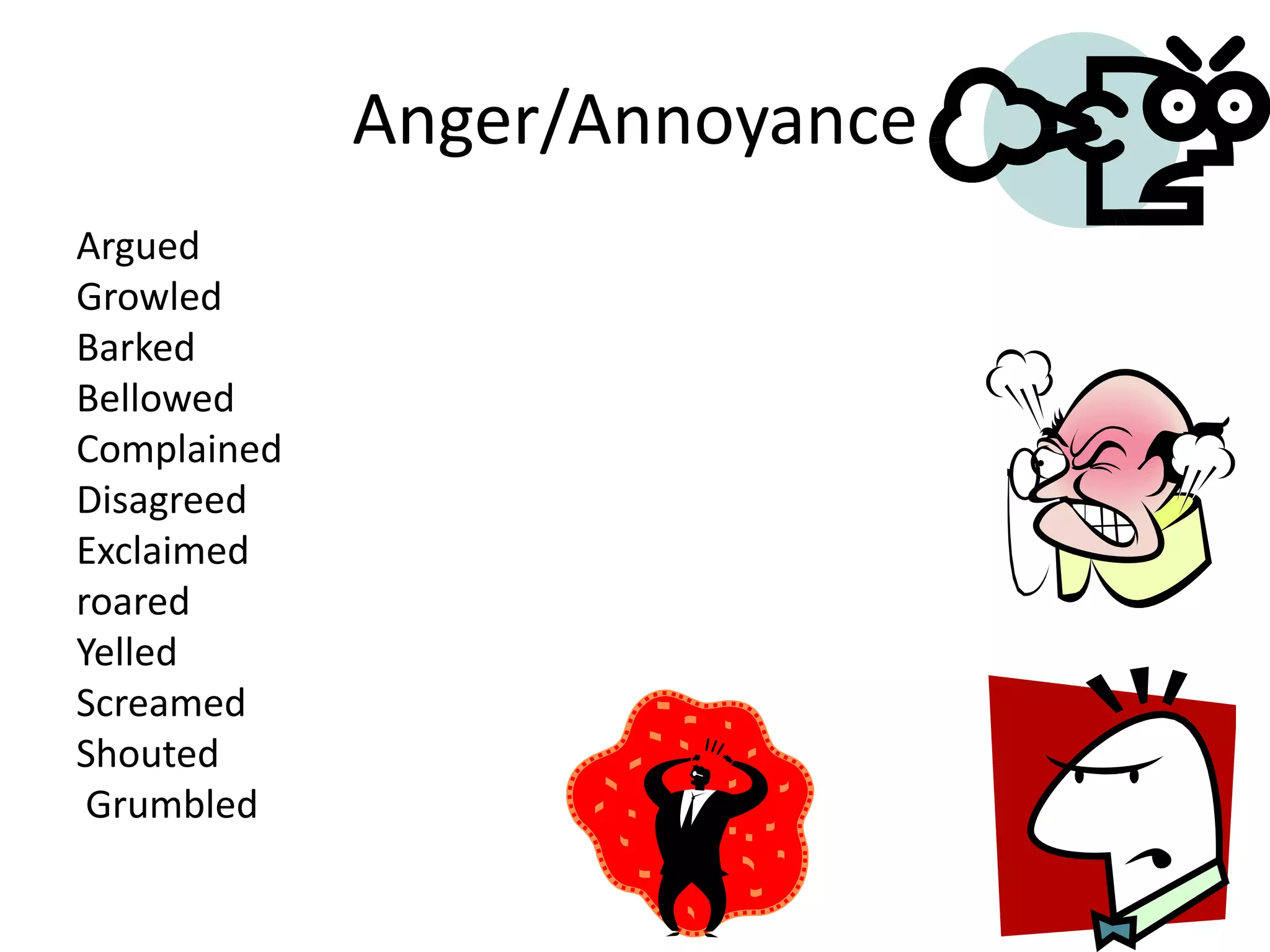 English saying verbs | PPTX