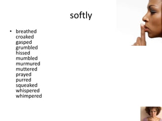 English saying verbs | PPTX