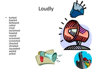 English saying verbs | PPTX