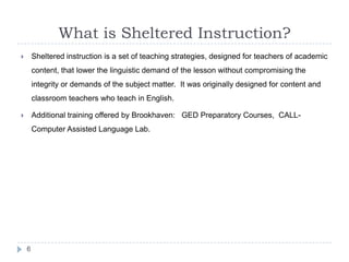 English second language and vocational training | PPTX