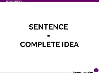 English sentences | PPT