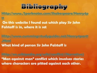 Shakespearean Character Study | PPTX