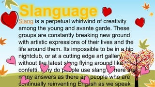 English slang | PPT