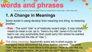 English slang | PPT
