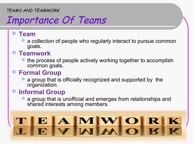 Importance of Teamwork in an Organization | PPT | Career Advice | Careers