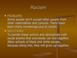 English social issues | PPT