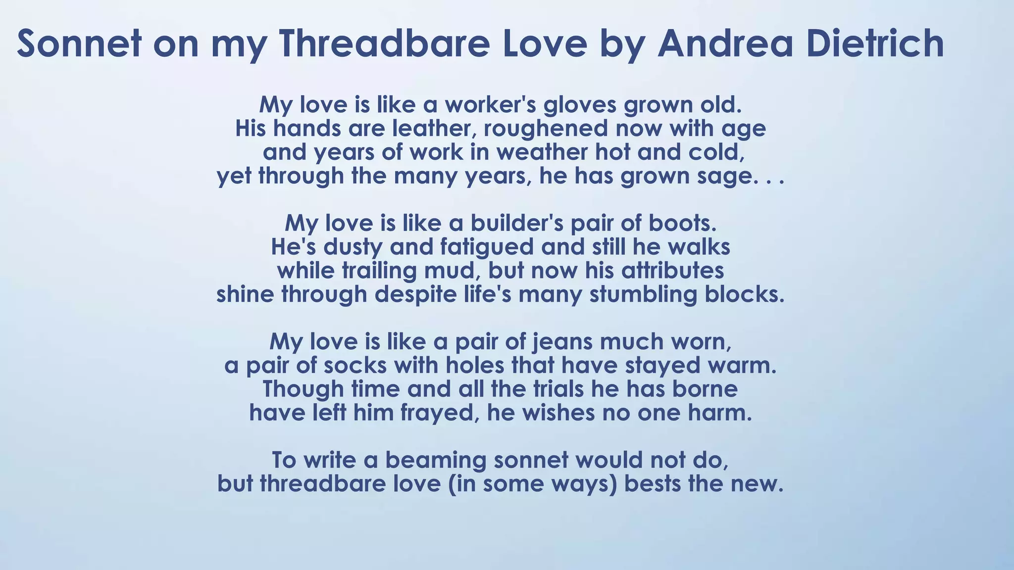 English Sonnets | PPTX