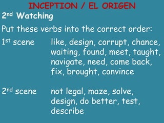 English-speaking Movies | PPTX
