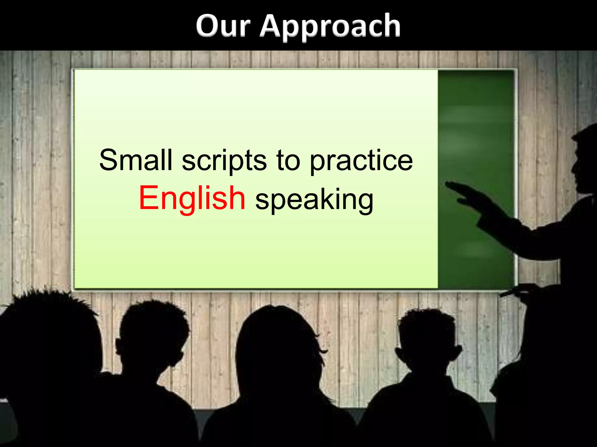 English speaking practice for beginners | PPTX